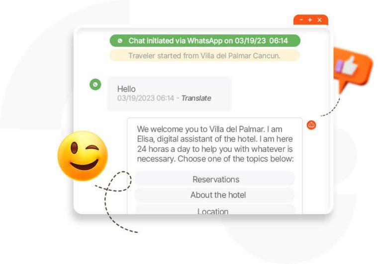 The Best Chatbot for Hotels with AI | Asksuite