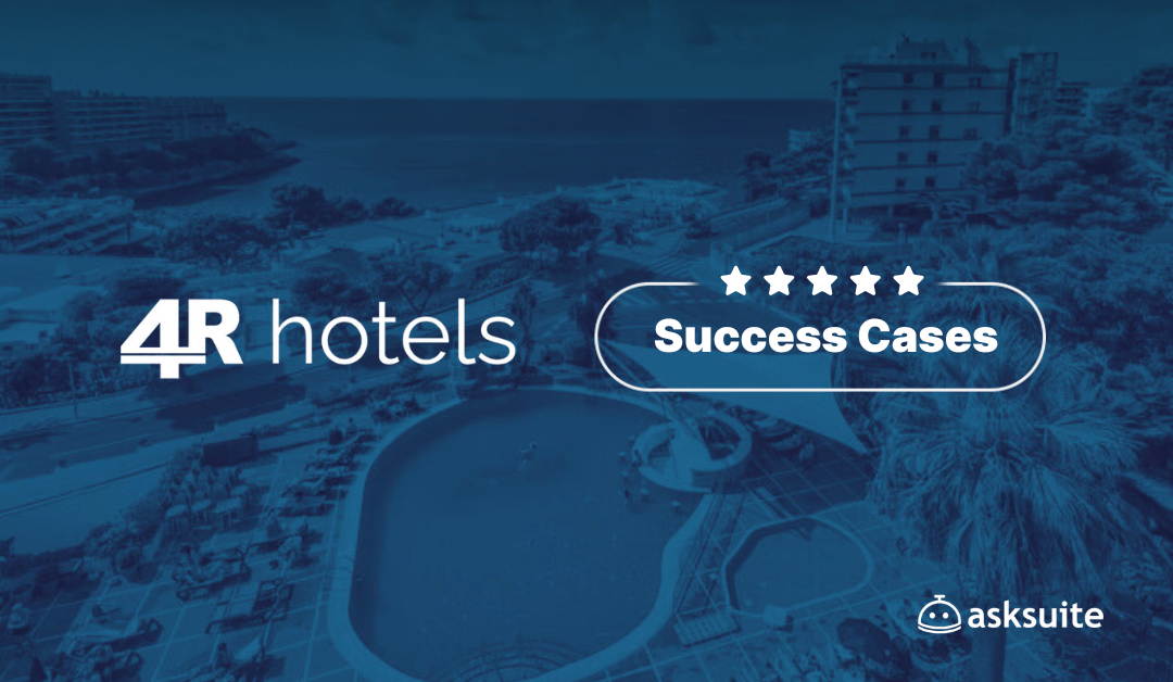4R Hotels achieved 17x ROI in direct bookings with Asksuite